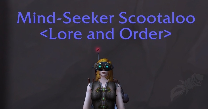 Mind-Seeker - Title - World of Warcraft