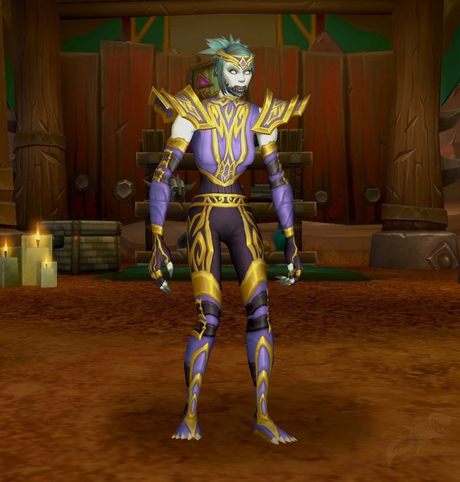 Ensemble: Elaborate Lavender Mageweave - Spell - World of Warcraft