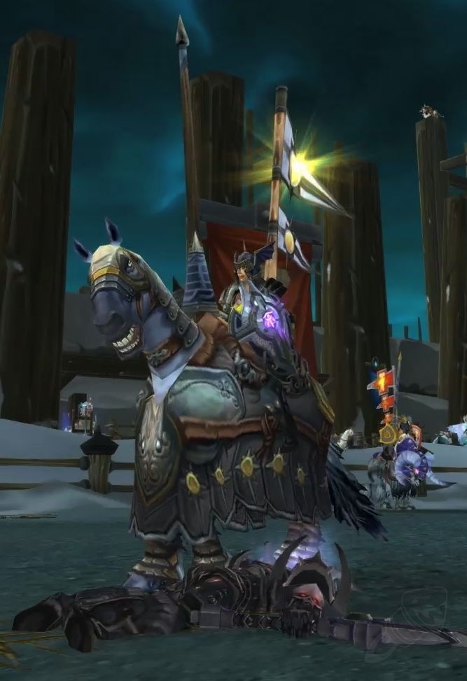 Argent Warhorse - NPC - World of Warcraft