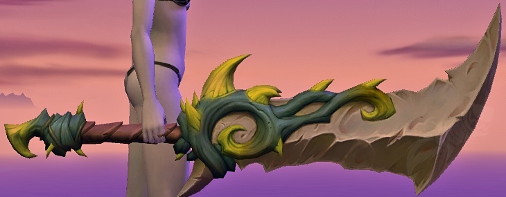 Vine-Rending Claymore - Item - World of Warcraft