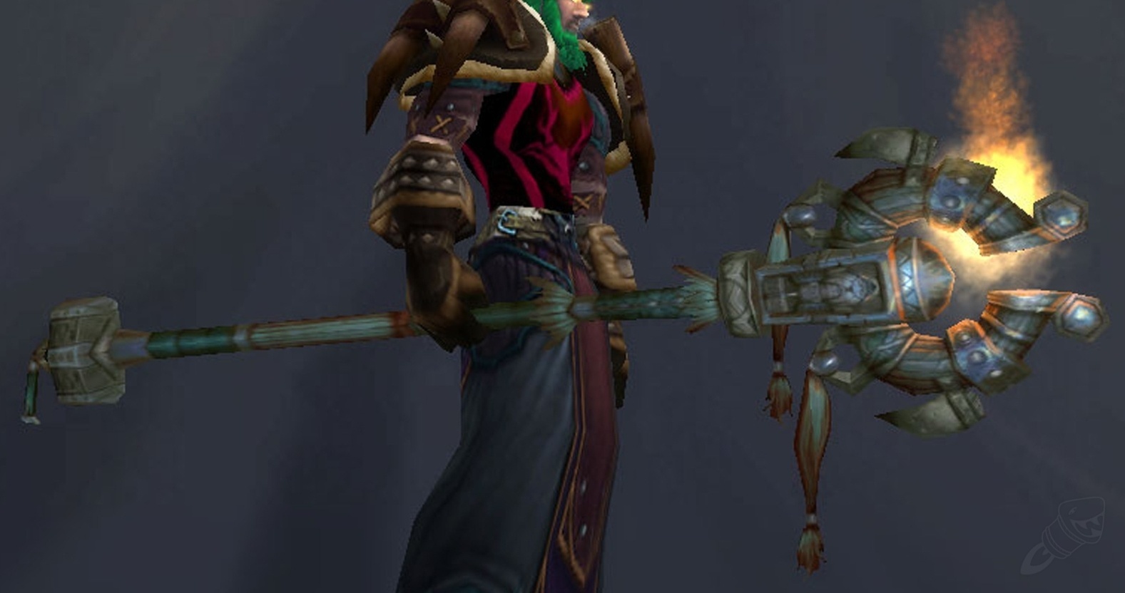 Silvery Sylvan Stave - Item - World of Warcraft