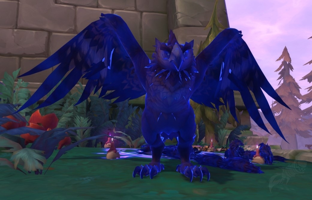 Águila de maleficios corrompida por el Vacío - PNJ - World of Warcraft