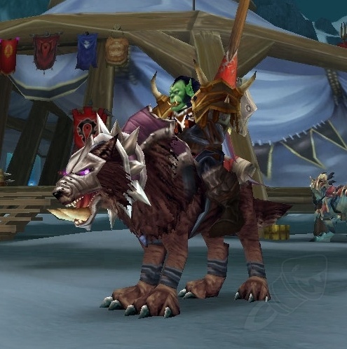 Swift Burgundy Wolf - Spell - World of Warcraft