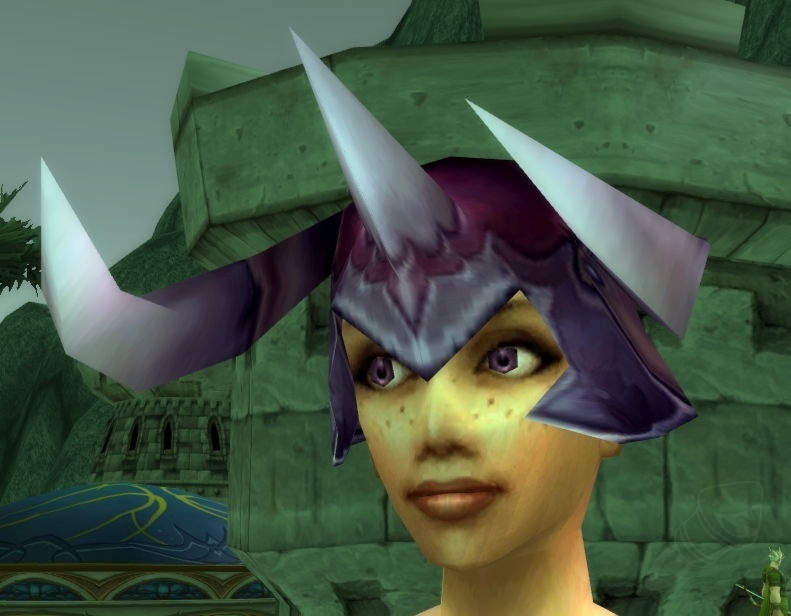 Exorcist's Wyrmhide Helm - Item - World of Warcraft