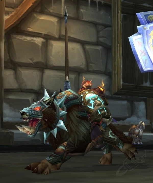 Worg de Batalha Argênteo - PNJ - WotLK Classic