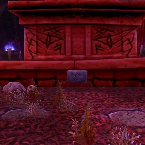 Nazzivus Monument Glyph - Item - World of Warcraft