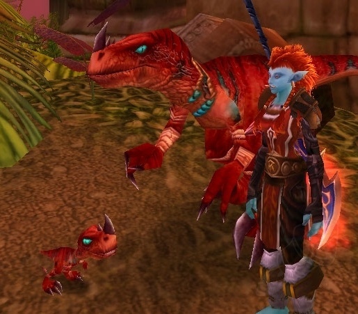 Jeune raptor razzashi - Objet - WotLK Classic