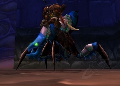 Tanque de batalla qiraji azul - Hechizo - WotLK Clásico