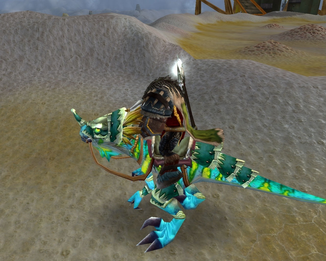 Schneller blauer Raptor - Gegenstand - WotLK Classic