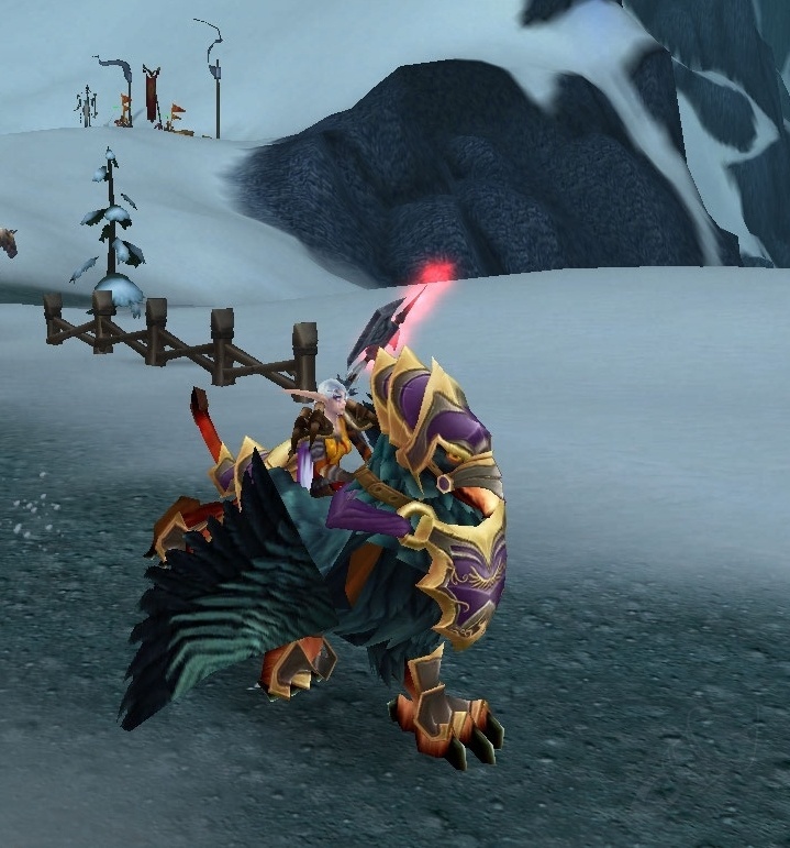 Black Knight's Gryphon - NPC - WotLK Classic