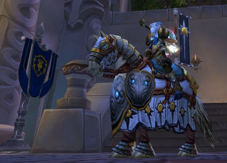 Crusader's White Warhorse - Spell - World of Warcraft
