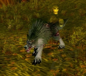 Diseased Timber Wolf - NPC - World of Warcraft