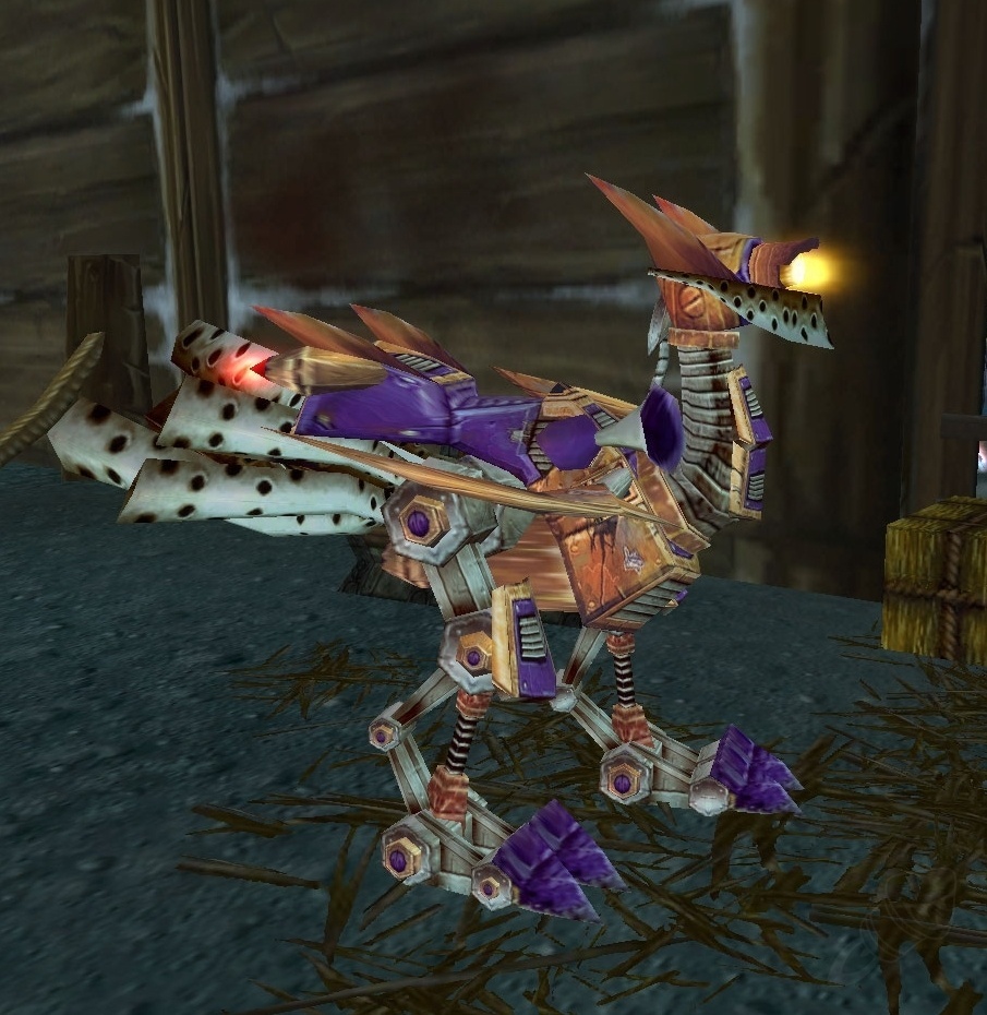 Stabled Gnomeregan Mechanostrider - PNG - WotLK classico