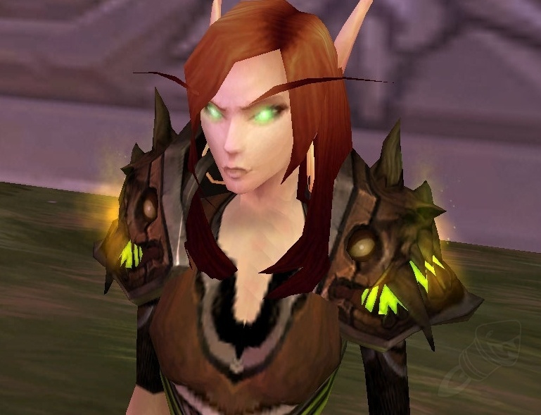 Demon Stalker Shoulderguards - Item - WotLK Classic