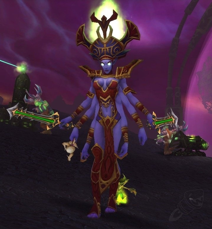 Wrath Priestess - NPC - World of Warcraft
