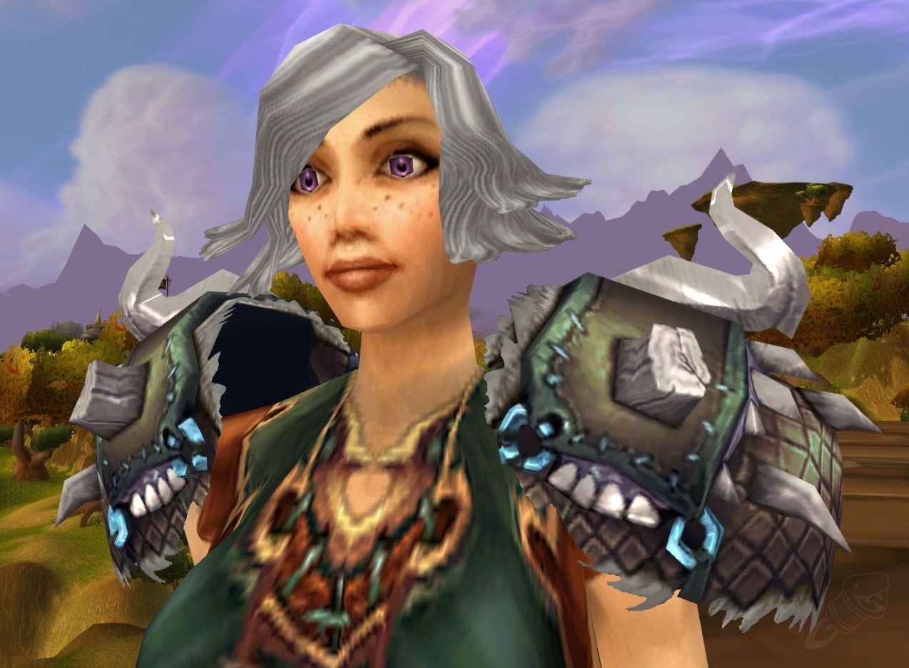 Gnarled Shovelhorn Spaulders - Item - World of Warcraft