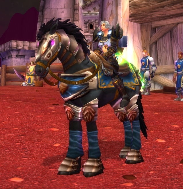 Black War Steed - Spell - World of Warcraft