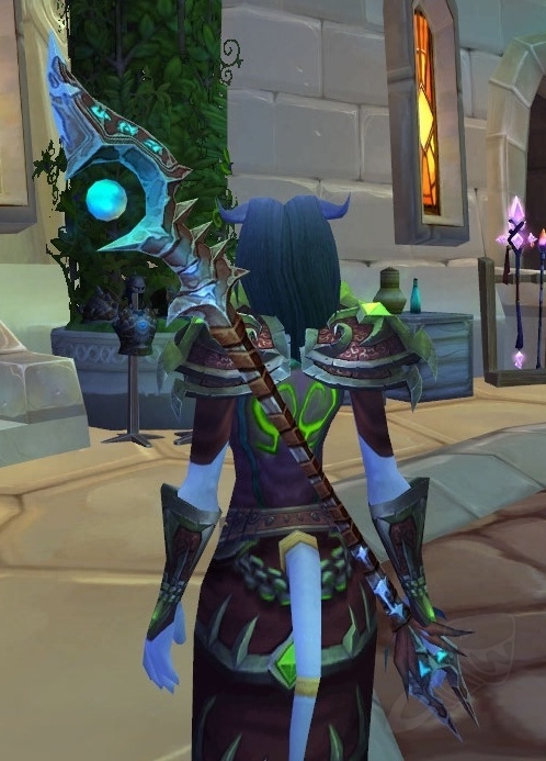 Sister Svalna's Aether Staff - Item - WotLK Classic