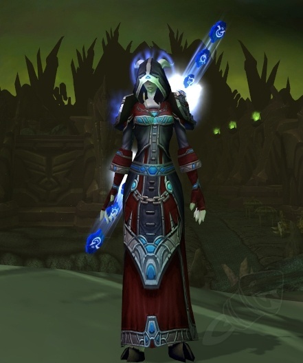 Vengeful Gladiator's Mooncloth Robe - Item - WotLK Classic