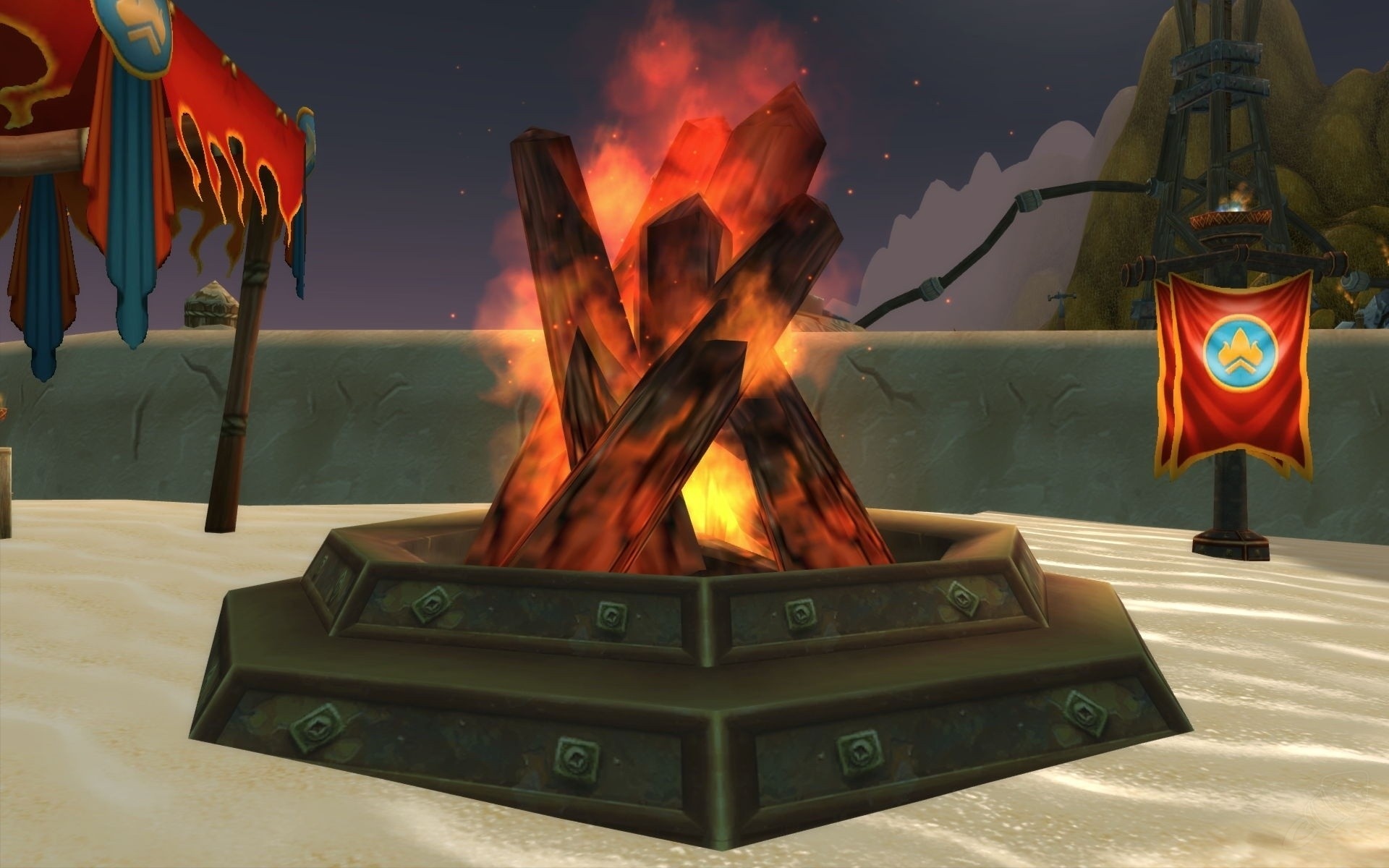 Alliance Bonfire - Object - WotLK Classic