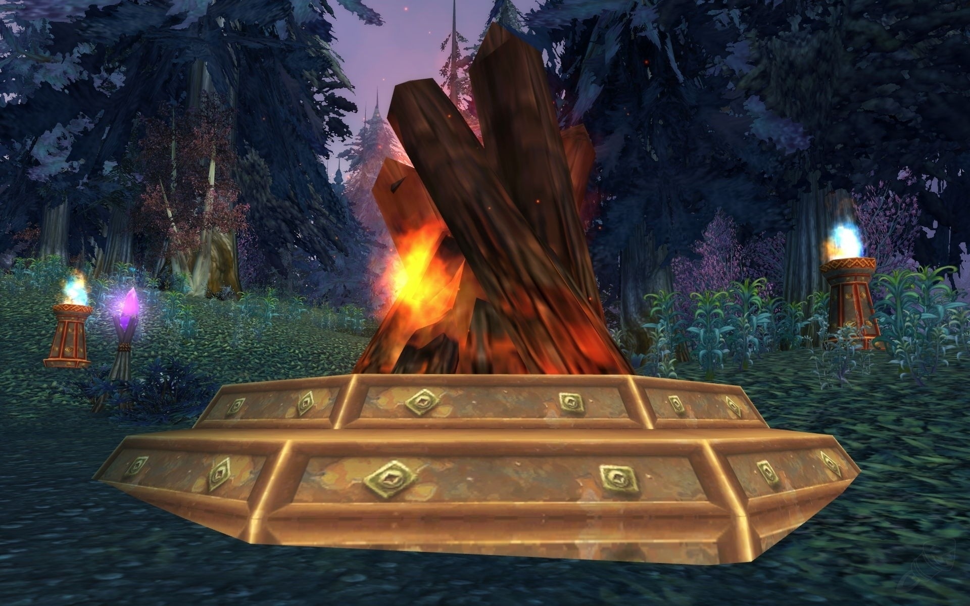 Alliance Bonfire - Object - World of Warcraft