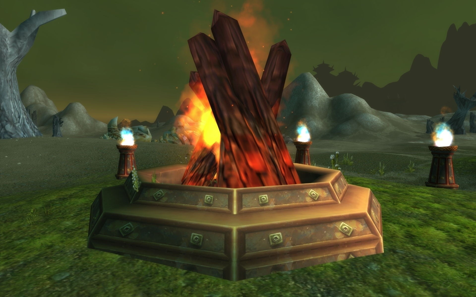 Alliance Bonfire - Object - World of Warcraft