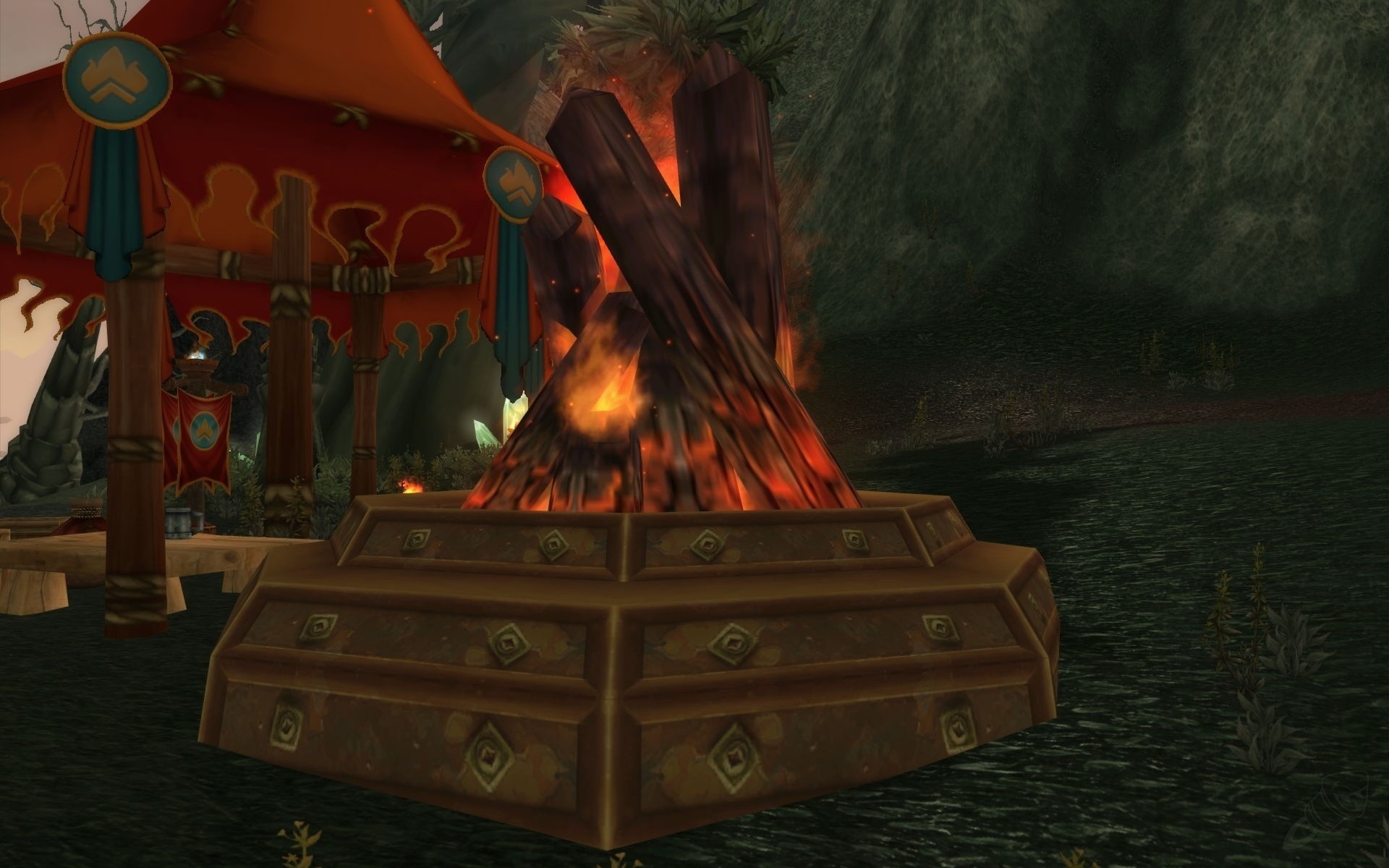 Alliance Bonfire - Object - World of Warcraft