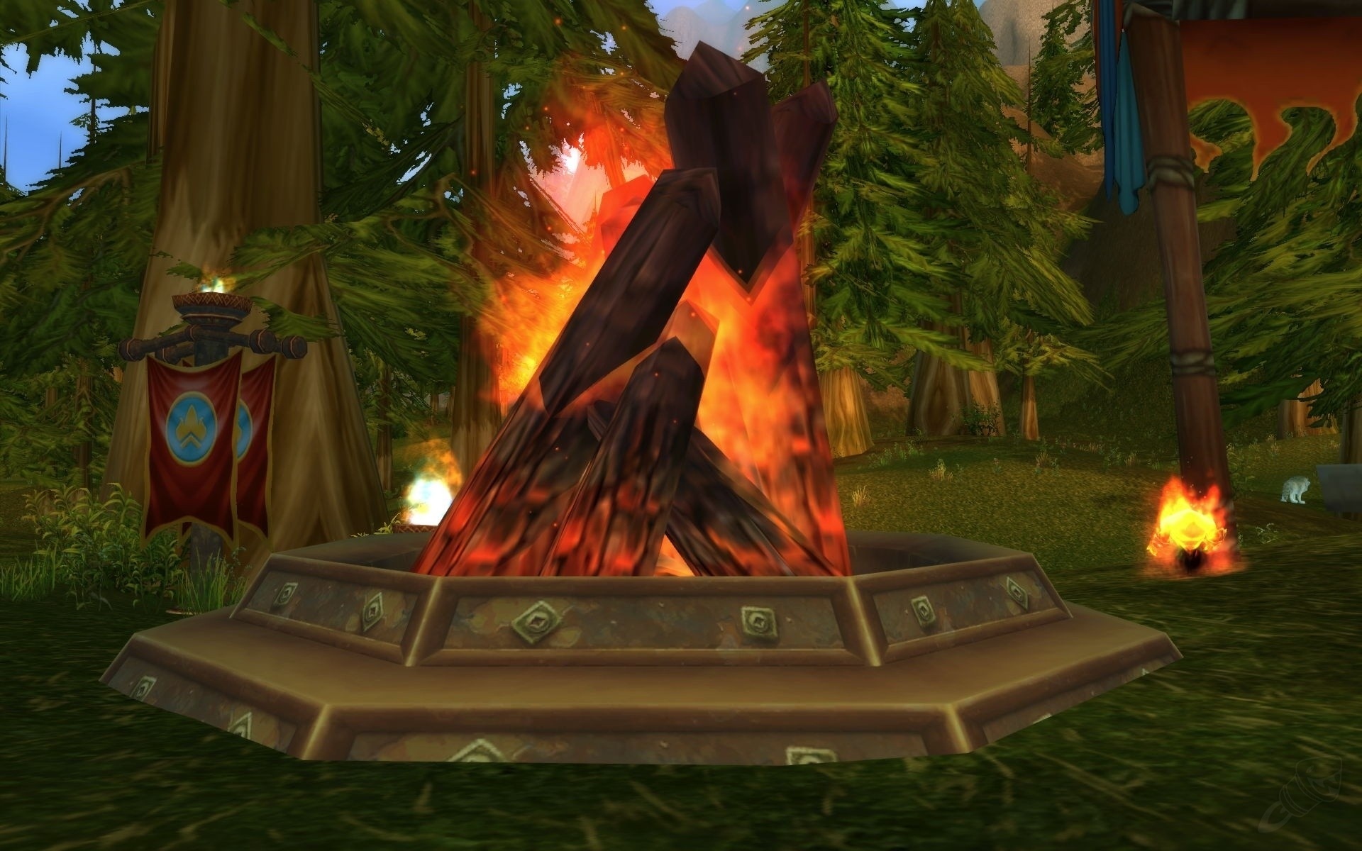 Alliance Bonfire - Object - WotLK Classic