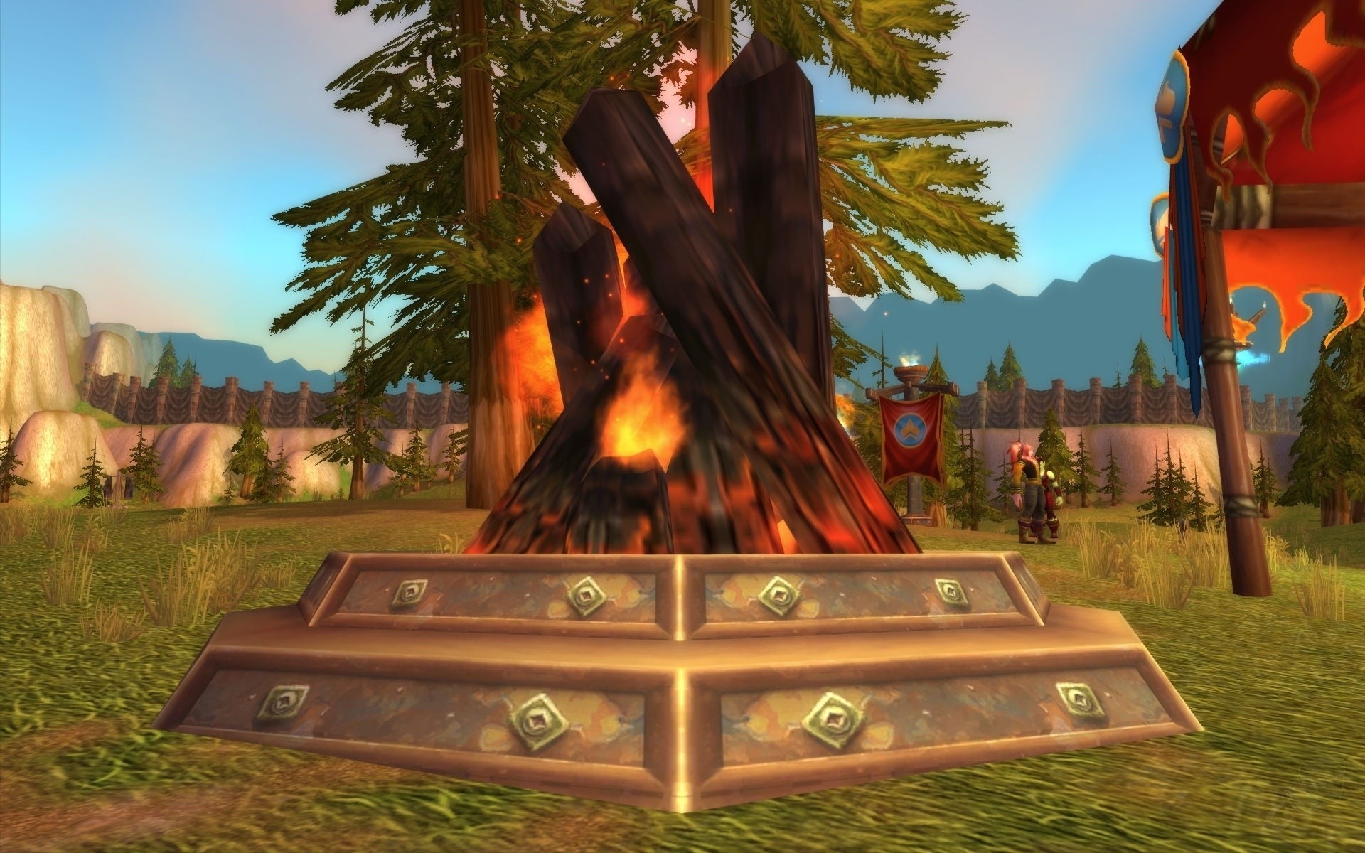Horde Bonfire Object World Of Warcraft
