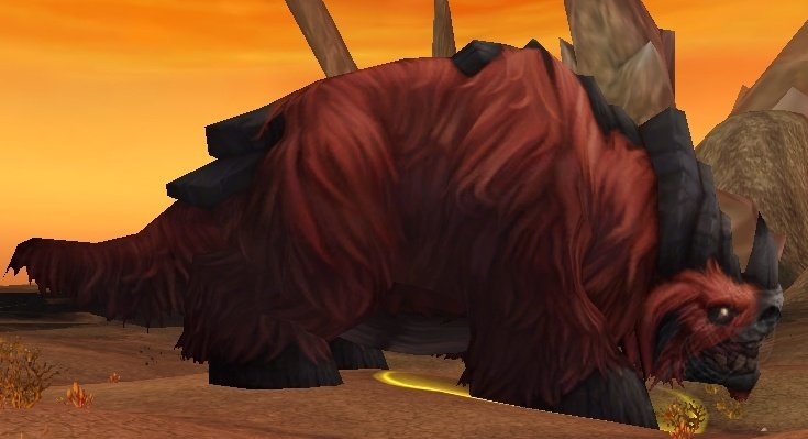 Amberpelt Clefthoof - NPC - World of Warcraft