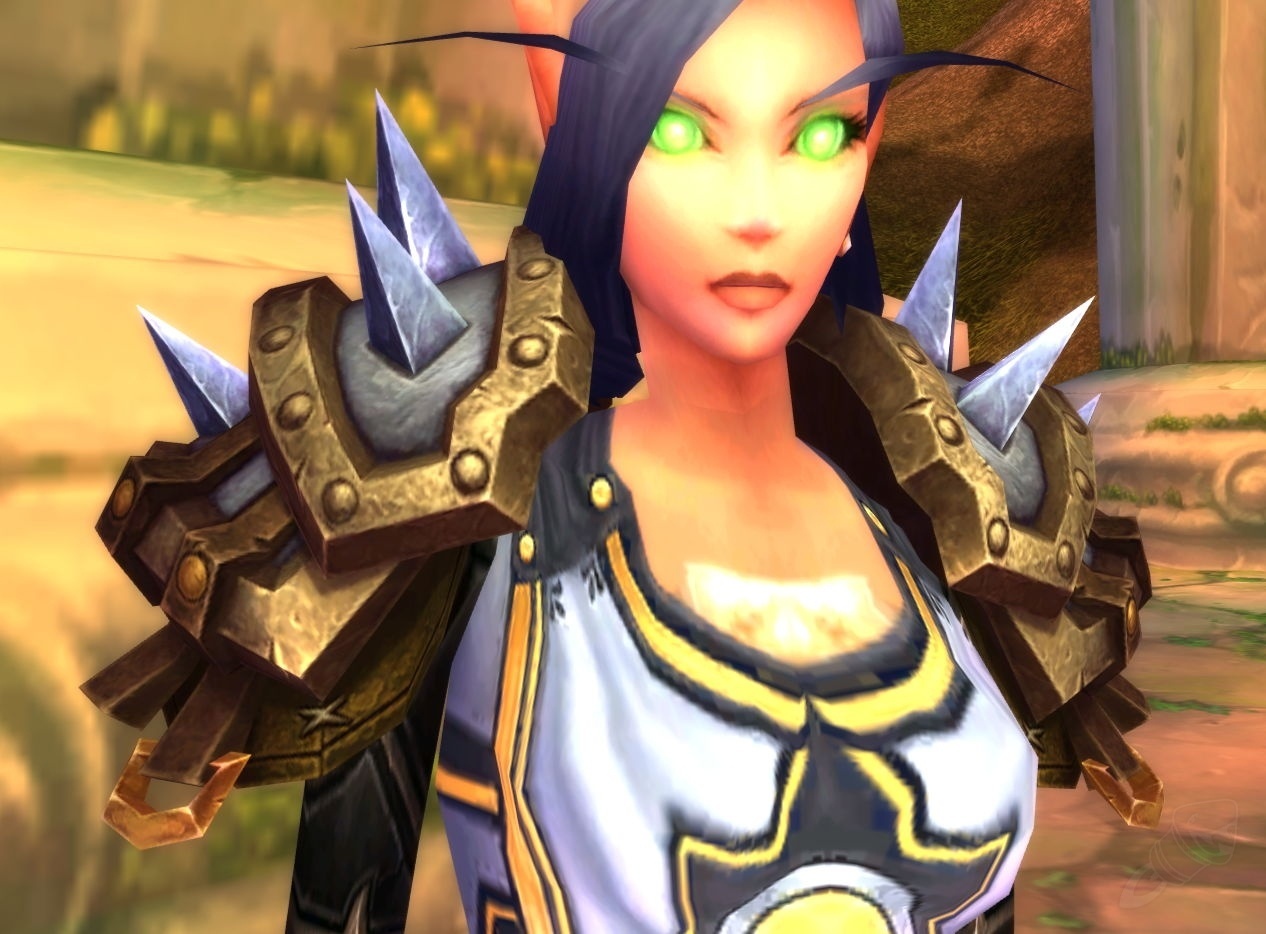 Worg-Rendering Shoulderguards - Item - 11.1.0 PTR