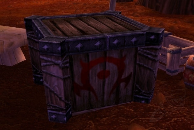 Okril'lon Weapons Crate - Object - World of Warcraft