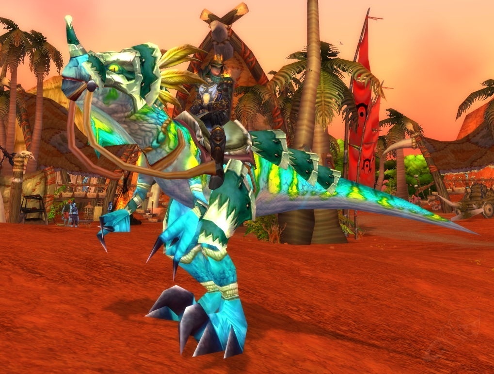 Raptor Azul Veloz - Feitiço - World of Warcraft