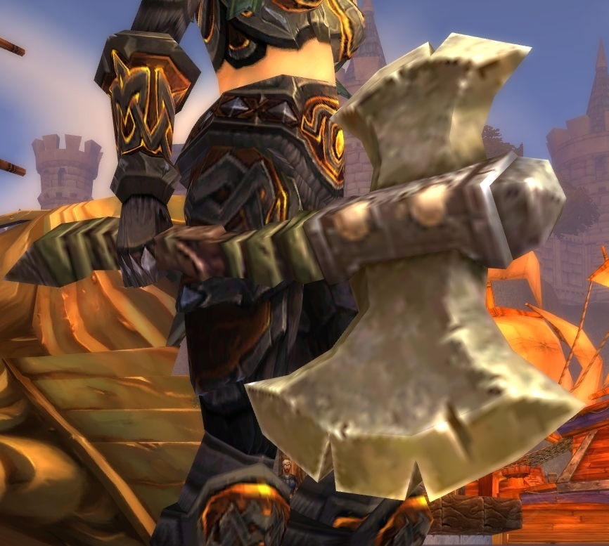 Dinged Cleaver - Item - World of Warcraft