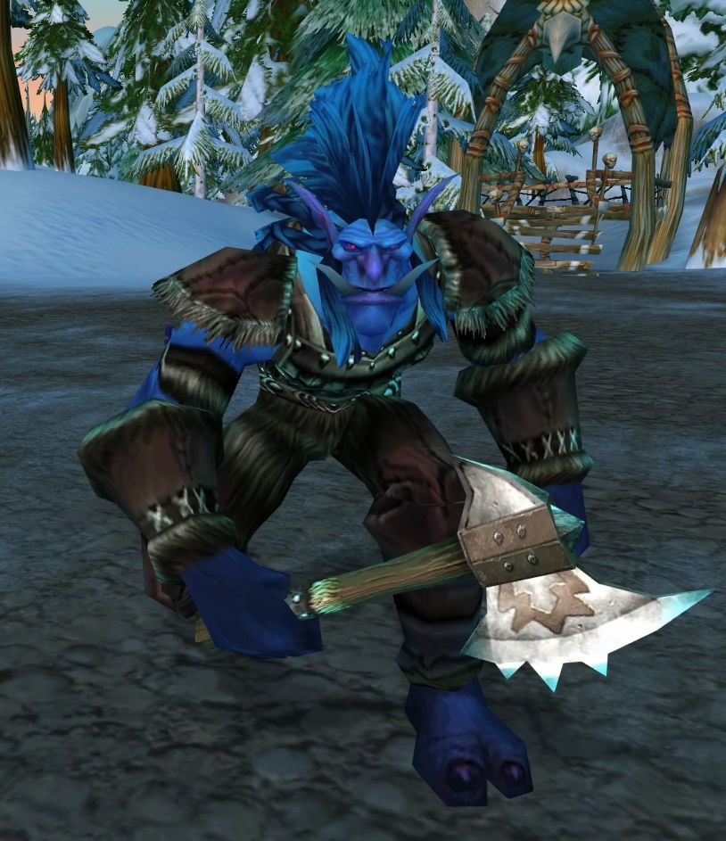 Frostmane Warrior - NPC - World of Warcraft