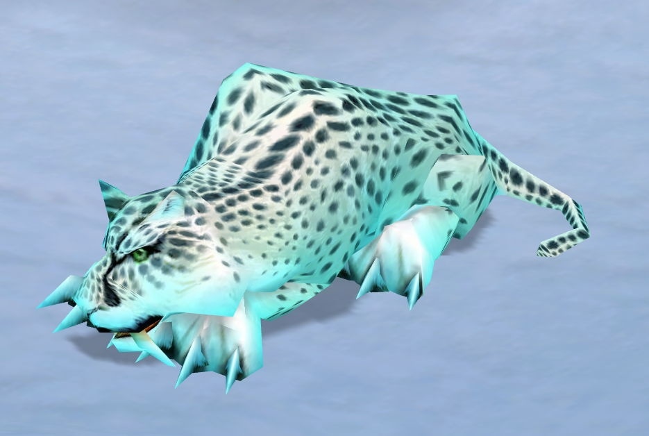 Leopardo de las nieves - PNJ - World of Warcraft