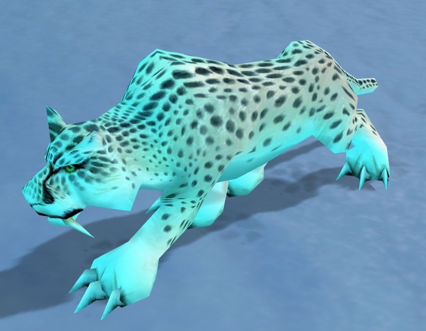 Young Snow Leopard Npc World Of Warcraft