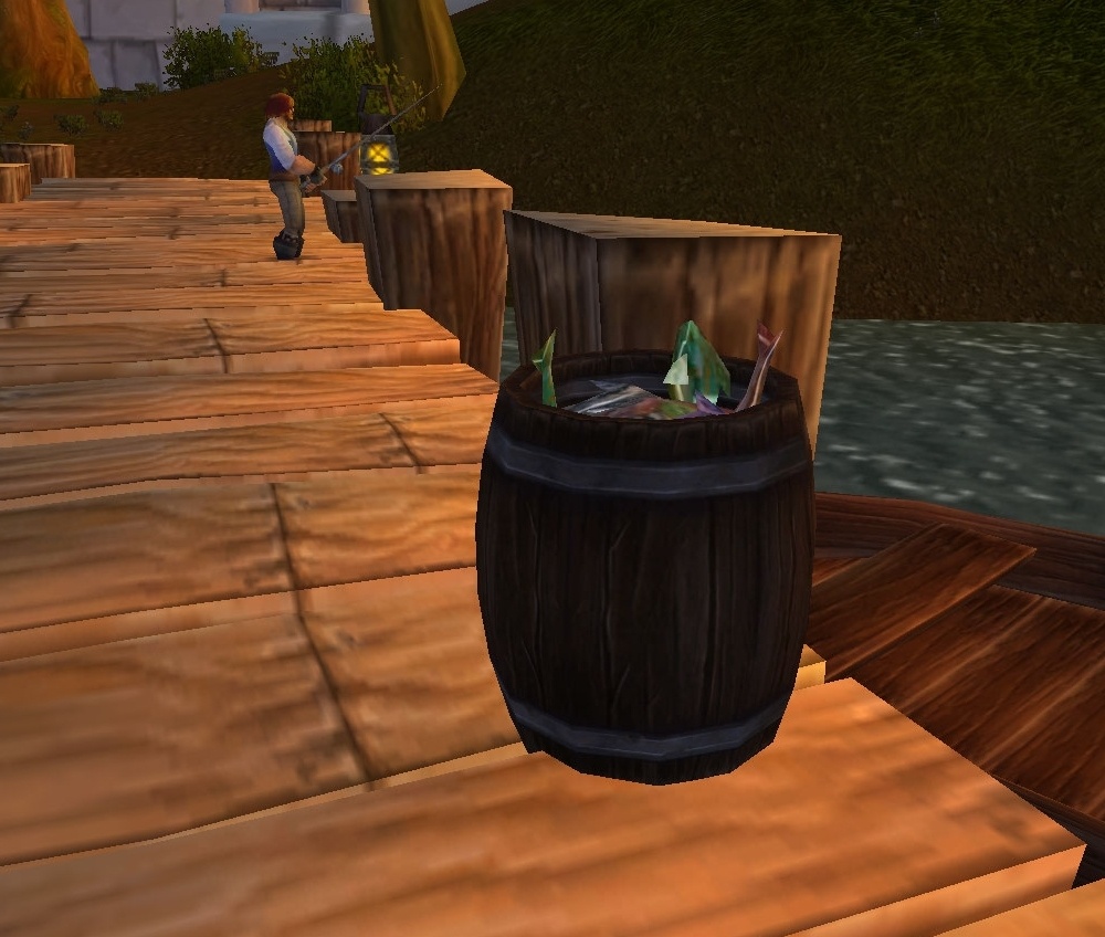 Barrel of Canal Fish - Object - World of Warcraft