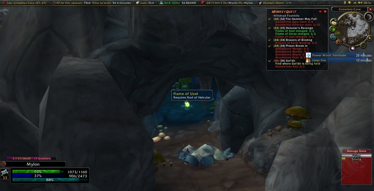 Flame of Uzel - Object - World of Warcraft