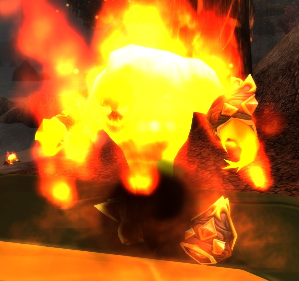 Fire Elemental Remnant - NPC - World of Warcraft
