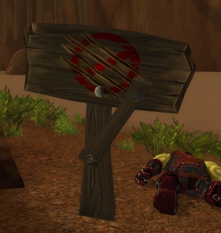 STAY OUT! - Object - World of Warcraft