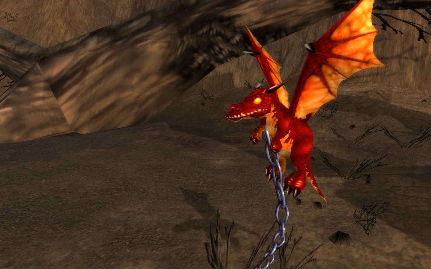 Fettered Red Whelpling - NPC - World of Warcraft