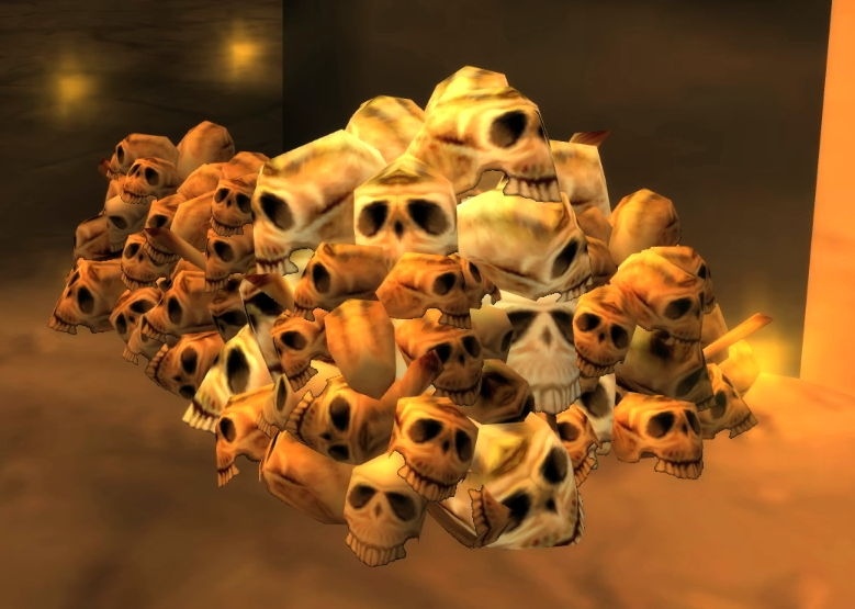 Bleached Skull - Item - World of Warcraft