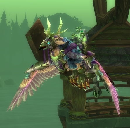 Feathermoon Hippogryph Rider - NPC - World of Warcraft