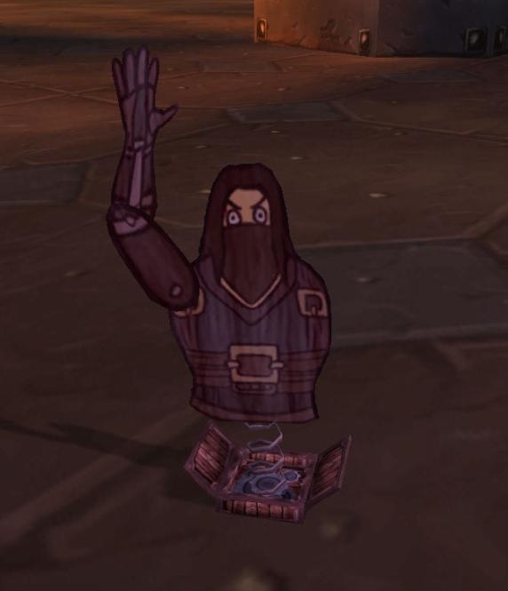 Assassin en carton - Sort - World of Warcraft