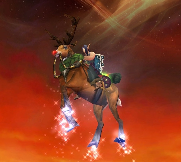 Festive Holiday Mount - Spell - World of Warcraft