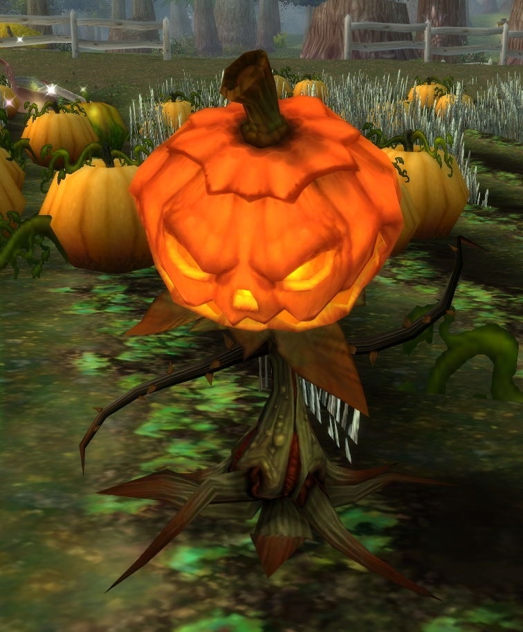 Thrashing Pumpkin - NPC - World of Warcraft