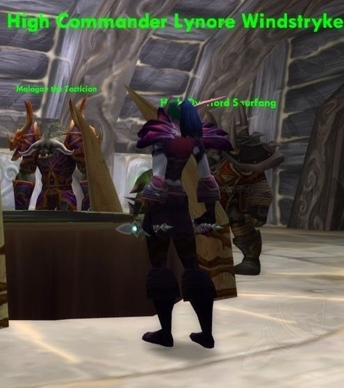 High Commander Lynore Windstryke - NPC - Classic World of Warcraft