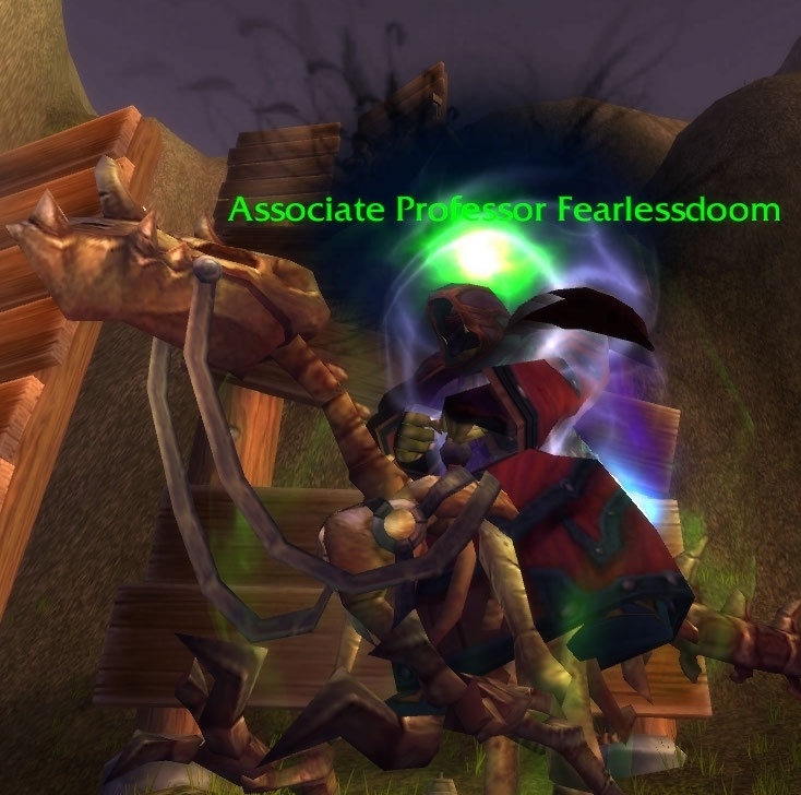 Professor Adjunto - Título - World of Warcraft