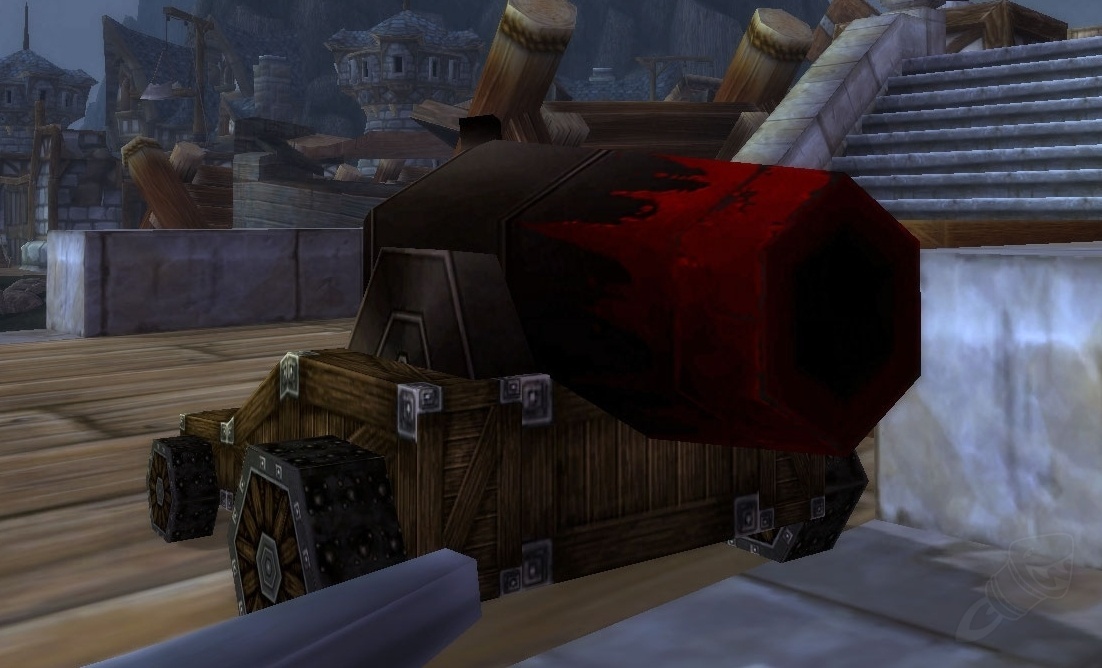 Cañón de Wellson - PNJ - World of Warcraft